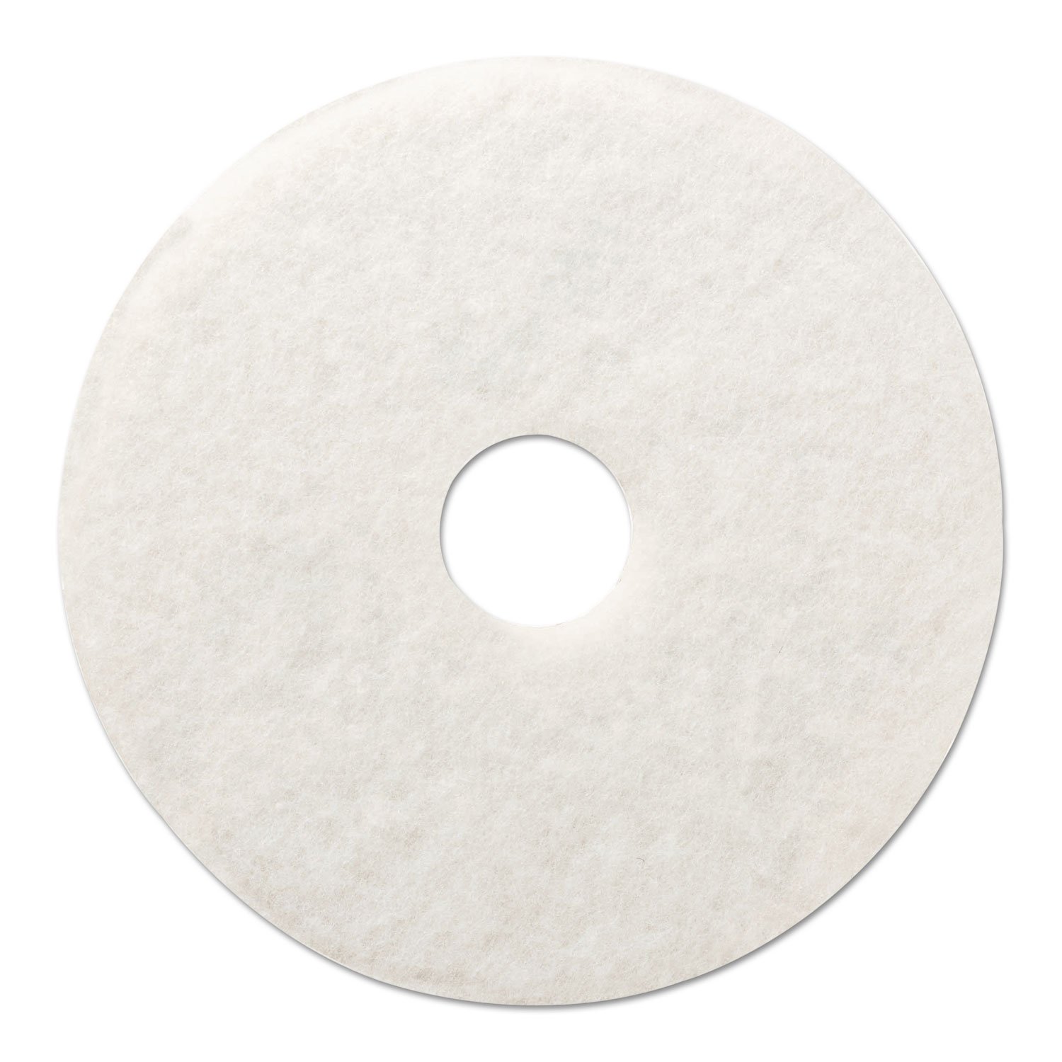 17" Standard Floor Pads, White 5/Pack