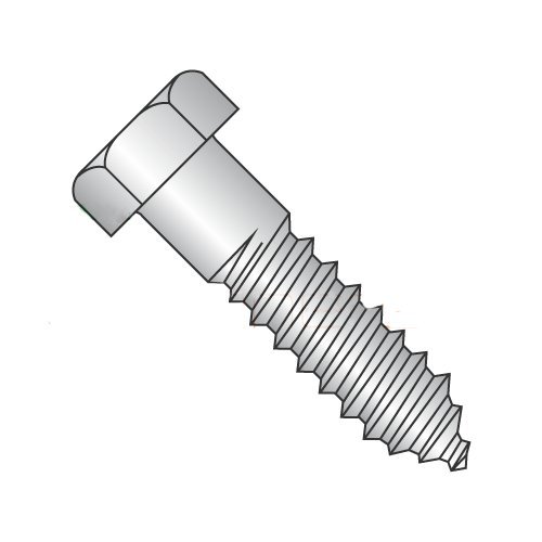 5/16 x 3 Hex Lag Screws Hot Dipped Galvanized Steel (Quantity: 100) - 5/16-9 x 3"