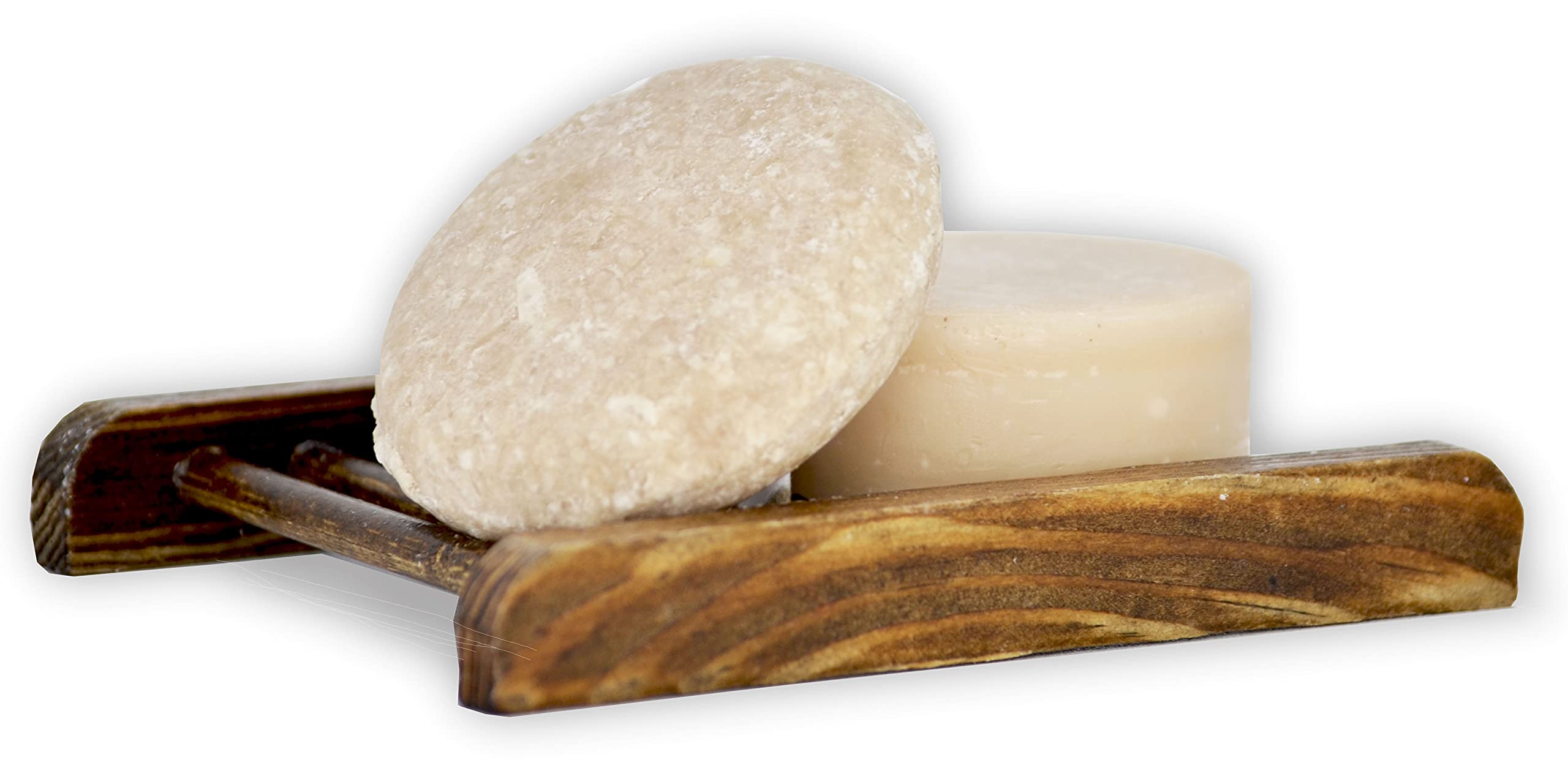 Lulu Candles | Jasmine, Oud & Sandalwood | Shampoo & Conditioner Bar Set | Made in the USA | 3 Oz. Shampoo Bar & 1 Oz. Conditioner Bar