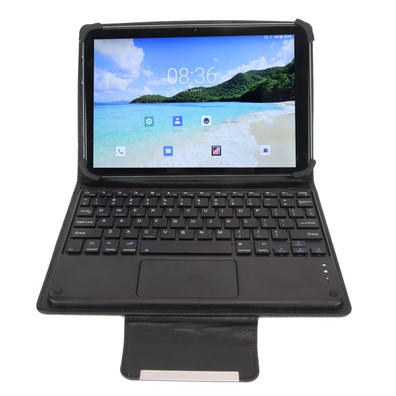 10.1 Inch Android 12 Tablet, 2 in 1 Tablet with Keyboard & Case, 4G Cellular Tablet, Octa Core CPU, 8GB RAM 256GB ROM, FHD Display, Dual Camera, WiFi, BT5.0, 7000mAh Battery (Green)