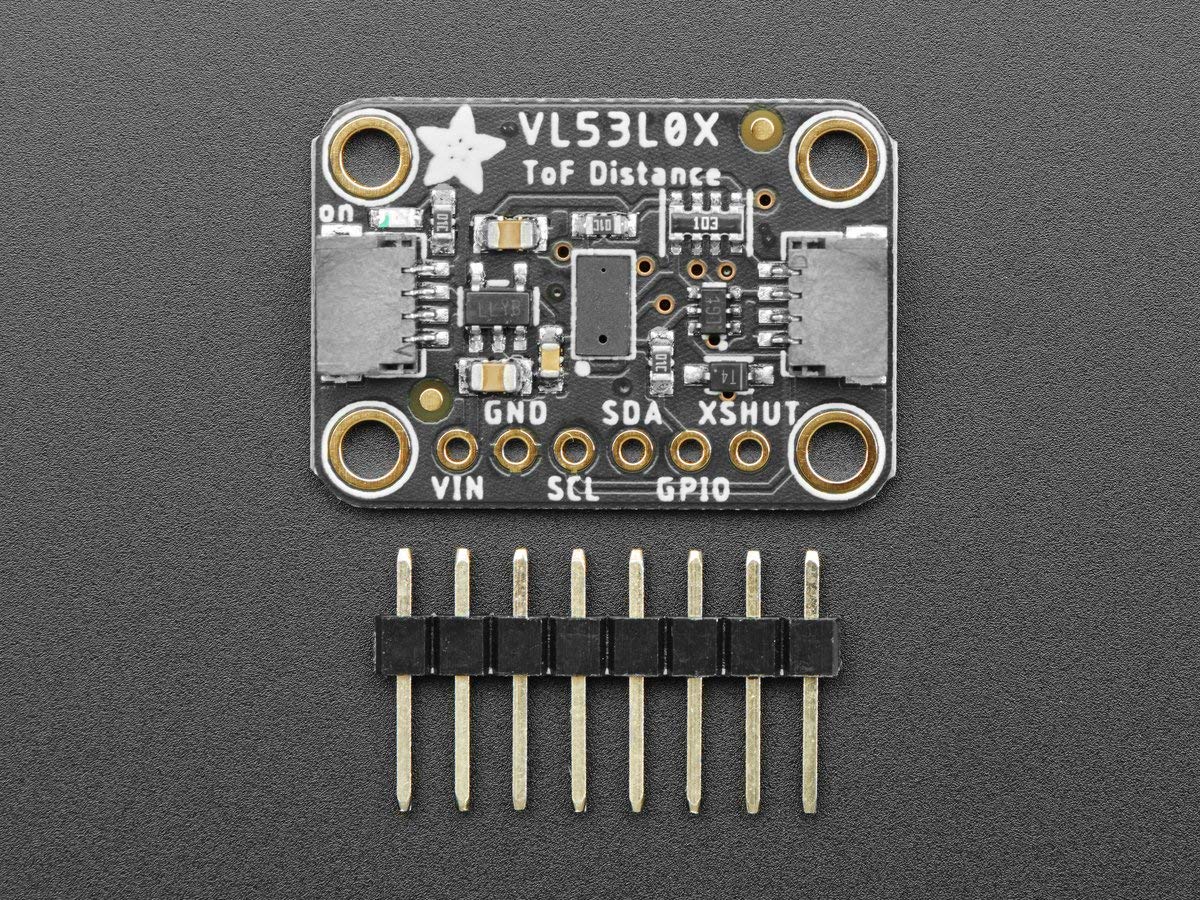Adafruit (PID 3317) VL53L0X Time of Flight Distance Sensor - ~30 to 1000mm