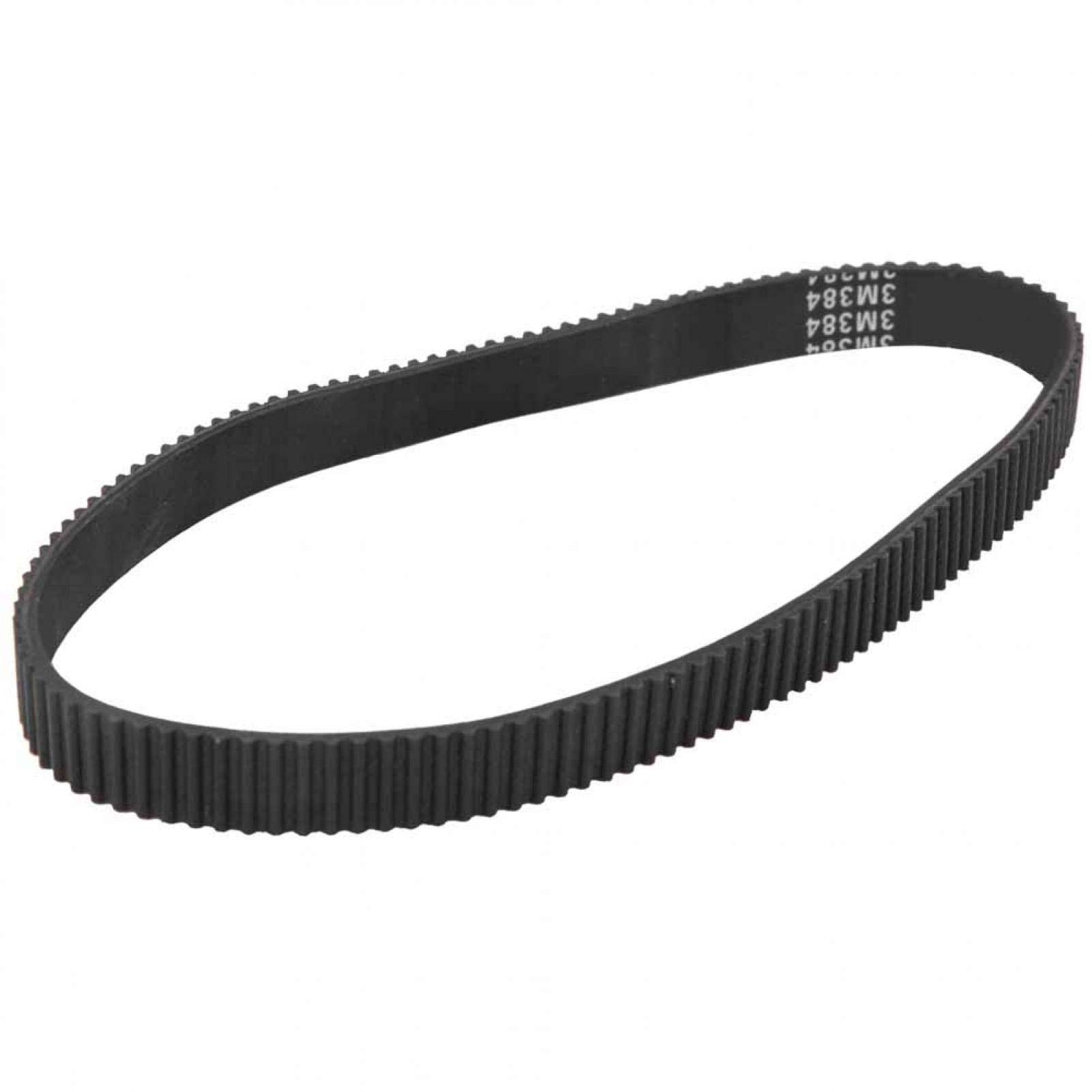 SALUTUYA Electric Scooter Driving Belt, Driving Belt, Lightweight Rubber Driving Belt for Small E Electric Scooter Motor Black