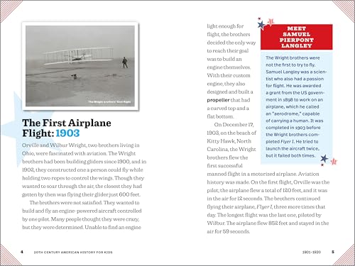 20th Century American History for Kids: The Major Events that Shaped the Past and Present (History by Century)