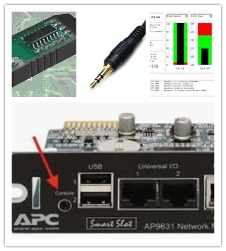 Washinglee 940-0299A USB Console Cable for APC UPS, for AP9630 AP9631 and AP9635 (6 FT/ 1.8M)