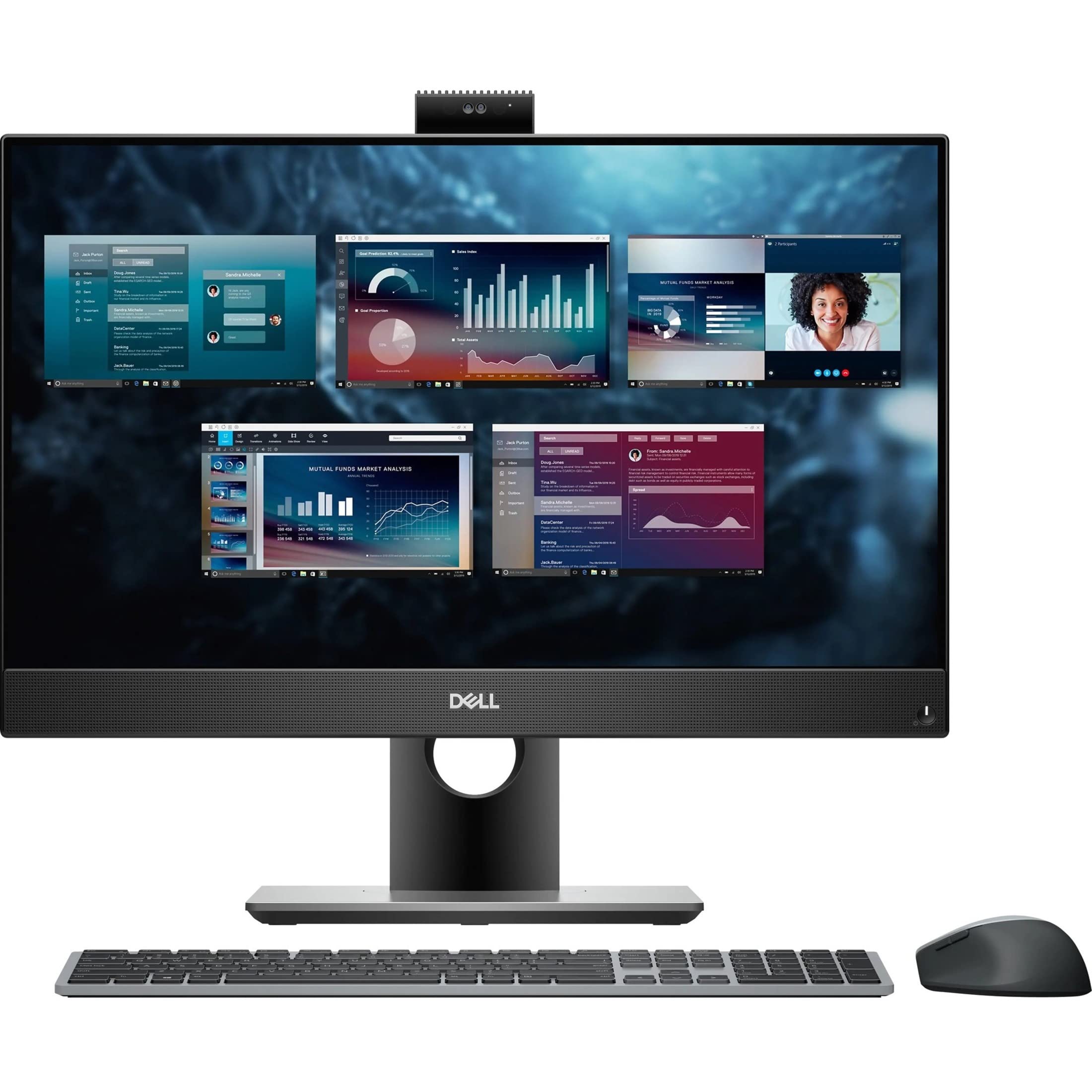 Dell OptiPlex 7000 7490 All-in-One Computer - Intel Core i5 10th Gen i5-10505 Hexa-core (6 Core) 3.20 GHz - 8 GB RAM DDR4 SDRAM - 256 GB M.2 PCI Express NVMe 3.0 x4 SSD - 23.8" Full HD 1920 x 1080 -