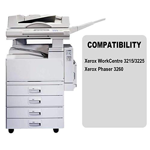 ACEJET Compatible 3215 101R00474 Drum Unit Replacement for 101R00474 Drum Cartridge Phaser 3260 Drum Unit for Use in Xerox WorkCentre 3215/3225 Xerox Phaser 3260 Laser Printers(Black 2-Pack)