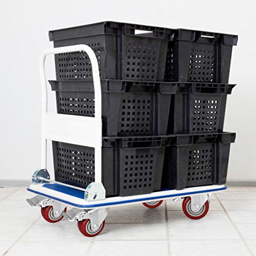 4 inch Heavy Duty Casters Load 1800lbs,Lockable Bearing Caster Wheels with Brakes,Swivel Casters for Furniture and Workbench,Set of 4 (Free Screws)
