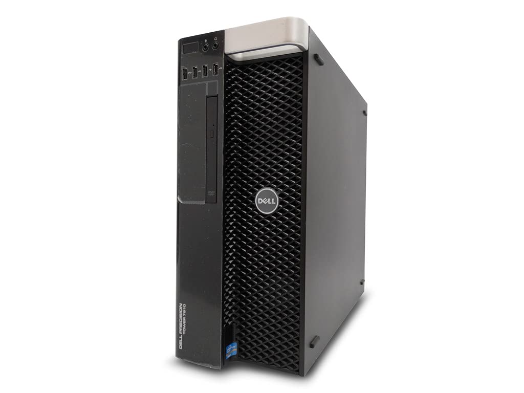 Dell Precision T7810 Workstation, 2X 3.5GHz 4-Core CPU, 64GB DDR4 RAM, 1x 960GB SSD, 1x Trays, NVS 300, Win 10 Pro, 685W PSU (Renewed)
