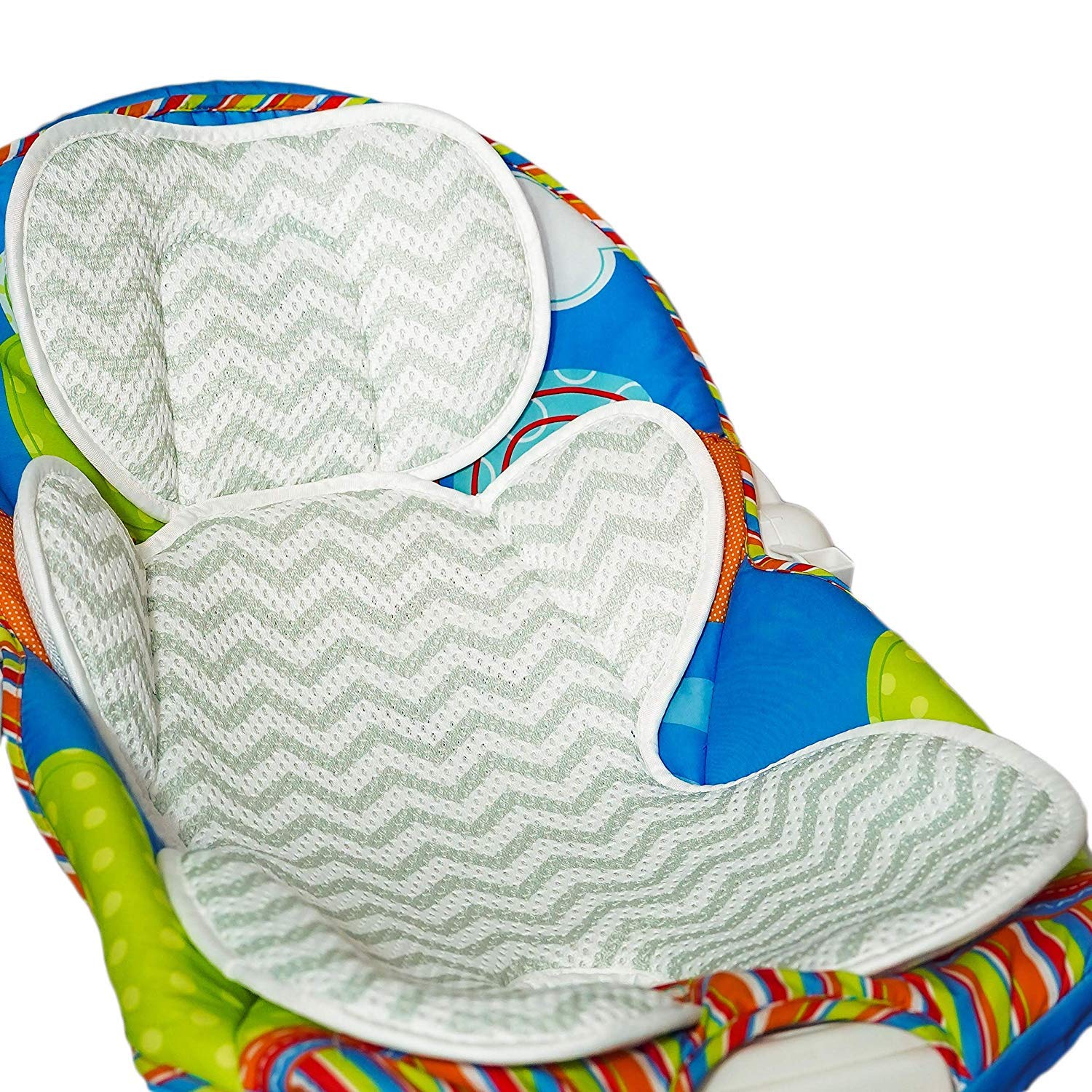 YLLWBOX Newborn Infant car seat Head Support| Baby Insert Cushion Stroller | 3D Breathable Baby car Accessories