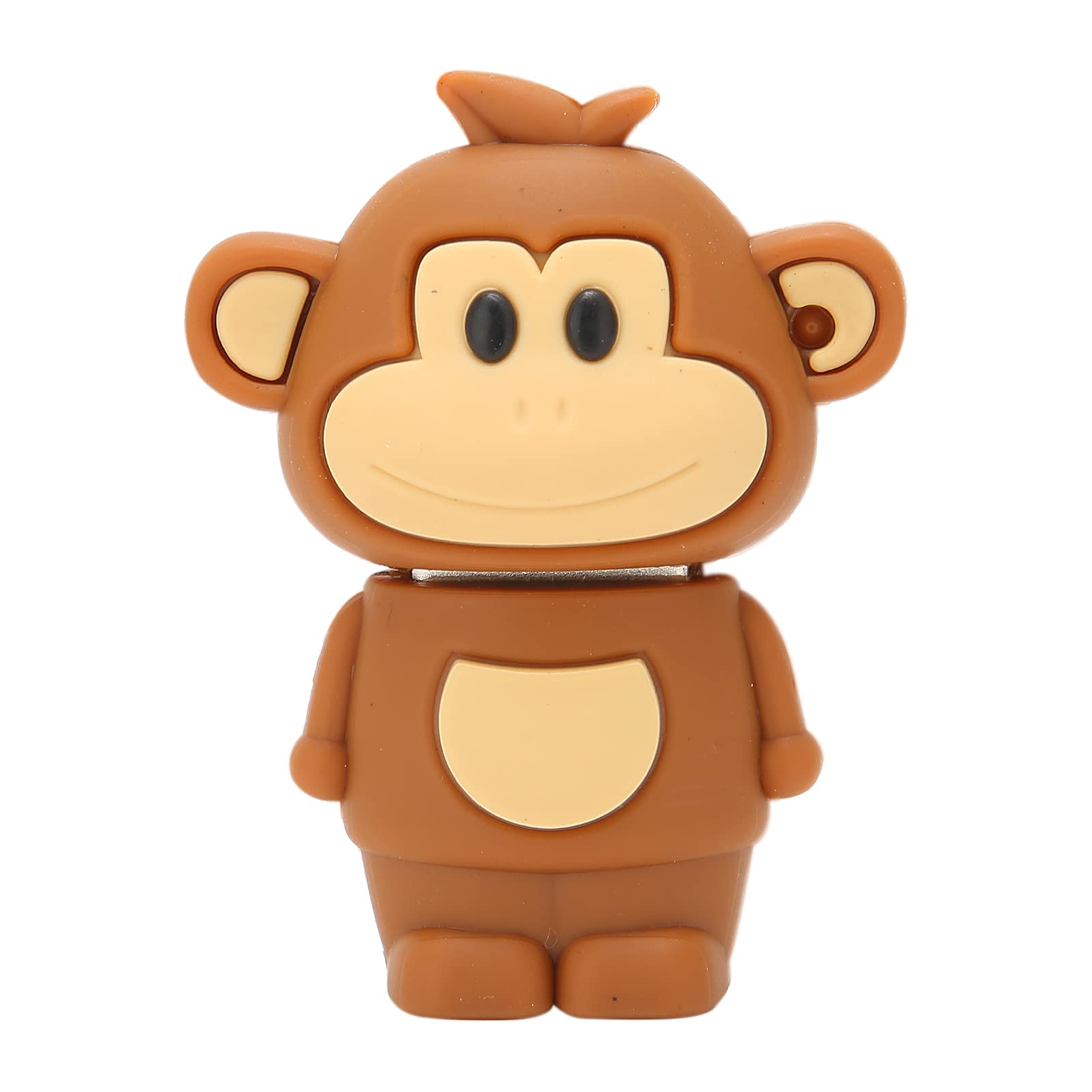 Kafuty-1 Cute USB Flash Drive, Cartoon Animal Monkey Thumb Drive, Pendrive Memory Thumb Stick, Gifts for School Students Kids Children Teacher Collegue Employees(64GB)