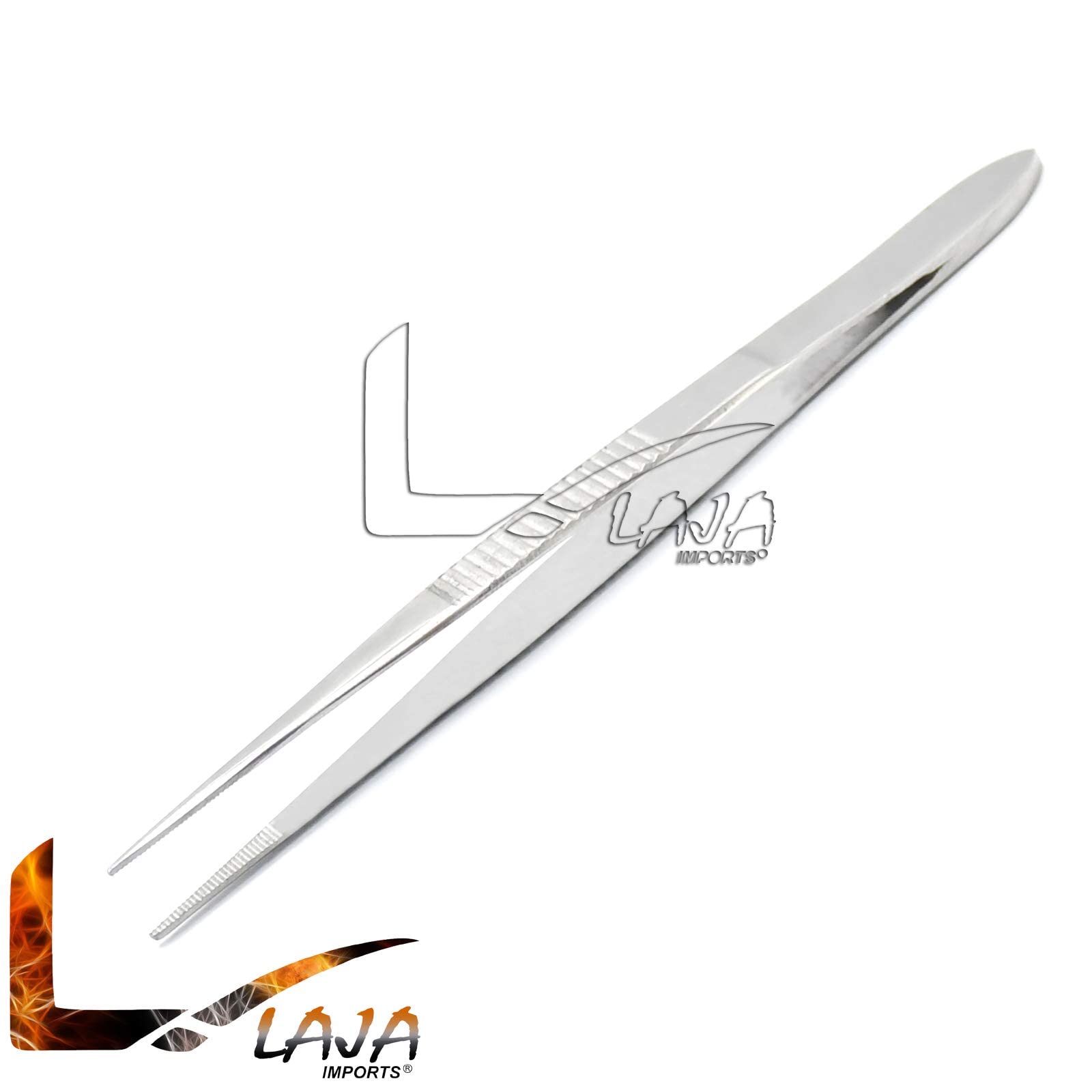 Laja Imports Set Of 5 Disecting Disection Science Lab Tweezers Forceps 'Splinter (Fine Point 3.5") for Educational Use