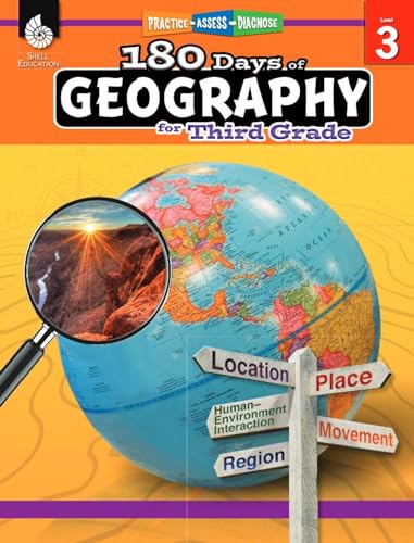 180 Daysâą: Social Studies, Geography for 3rd Grade Practice Workbook for Classroom and Home, Cool and Fun Practice Created by Teachers (180 Days of Practice)