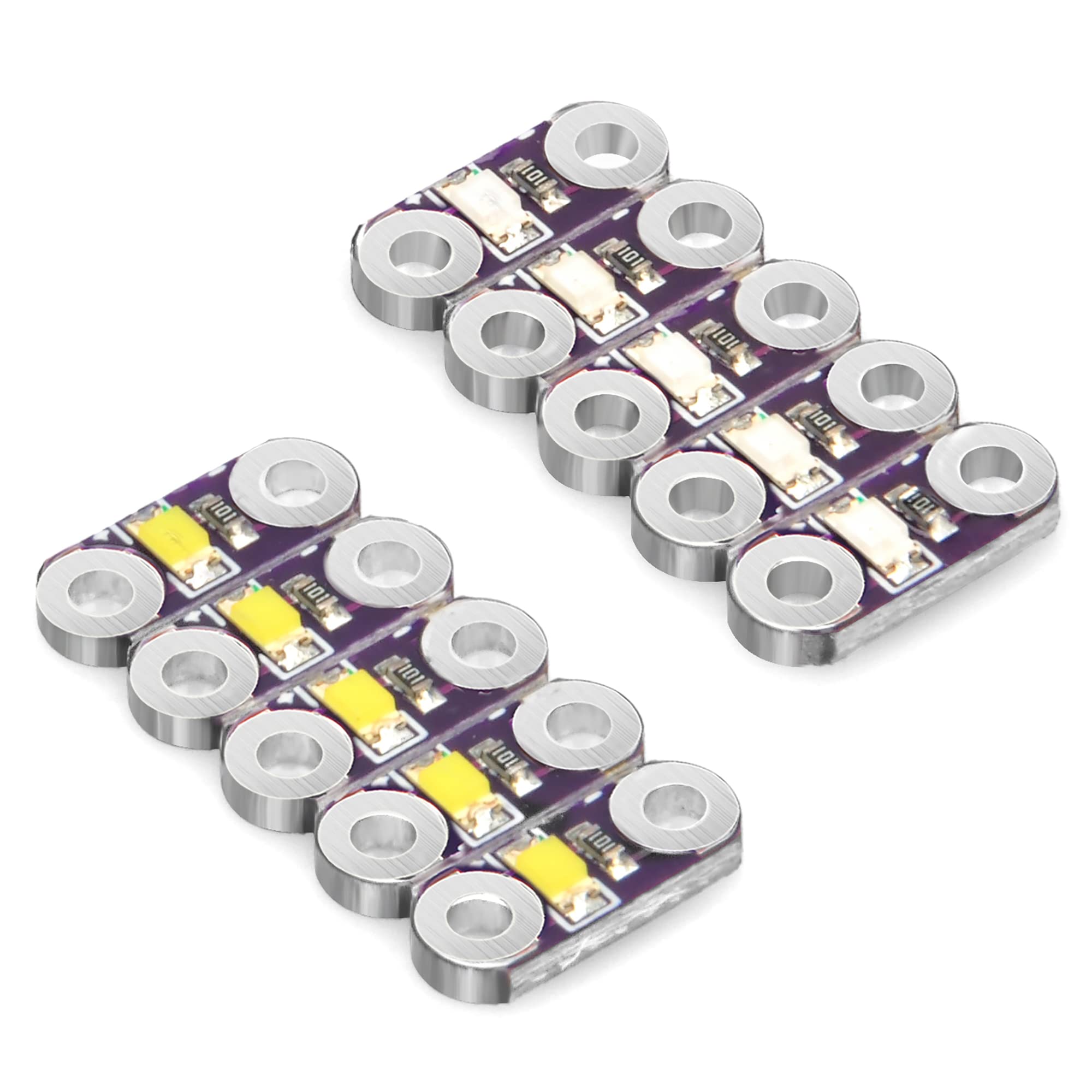 25X Lilypad LEDs Red Yellow Blue Green Orange for Arduino Raspberry Pi Microcontroller
