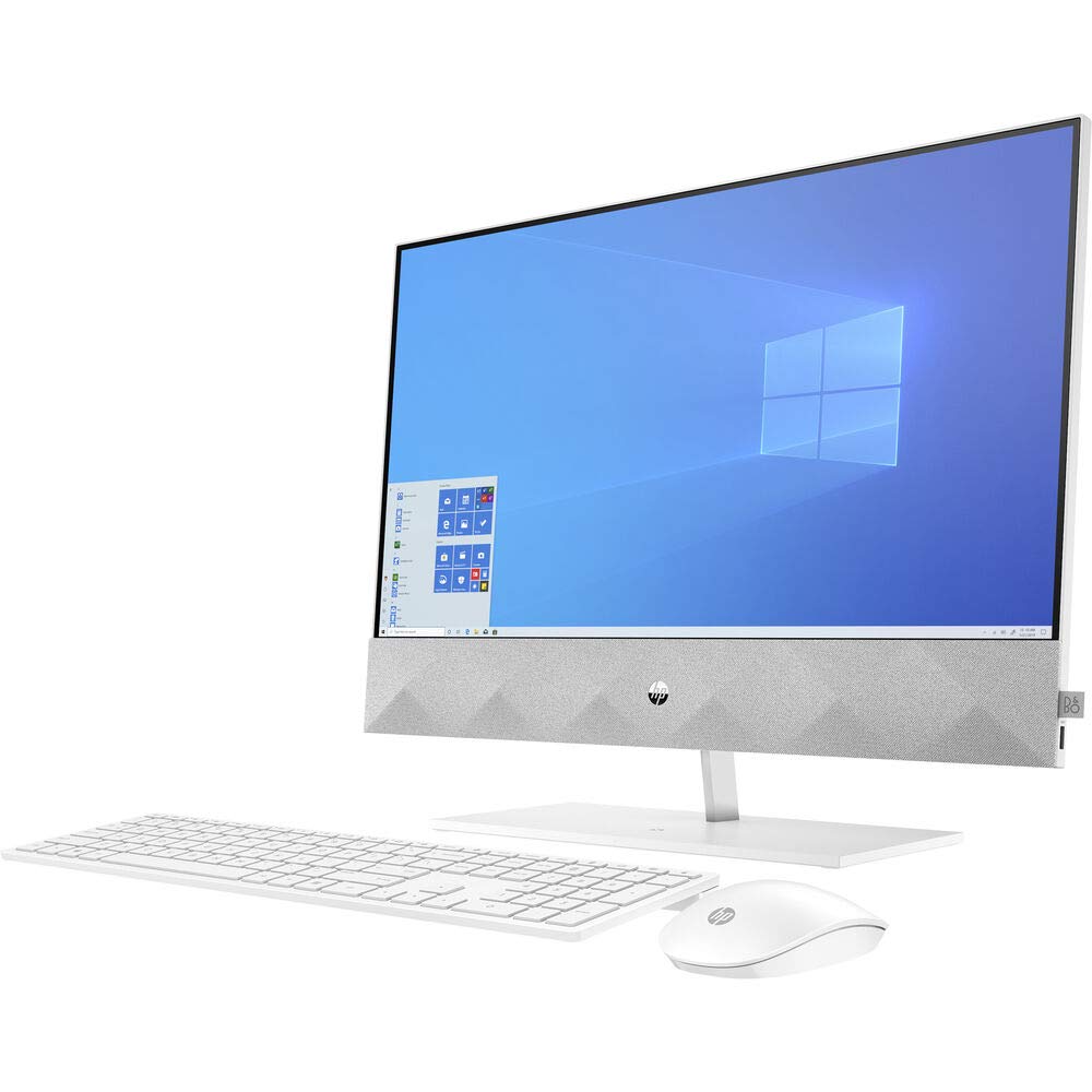 HP Pavilion 27 Touch Desktop 2TB SSD 64GB RAM Extreme(AMD Ryzen 7 Processor with 8 Cores and Max Boost 4.30GHz, 64 GB RAM, 2 TB SSD, 27-inch FullHD IPS Touchscreen, Win 10) PC Computer All-in-One