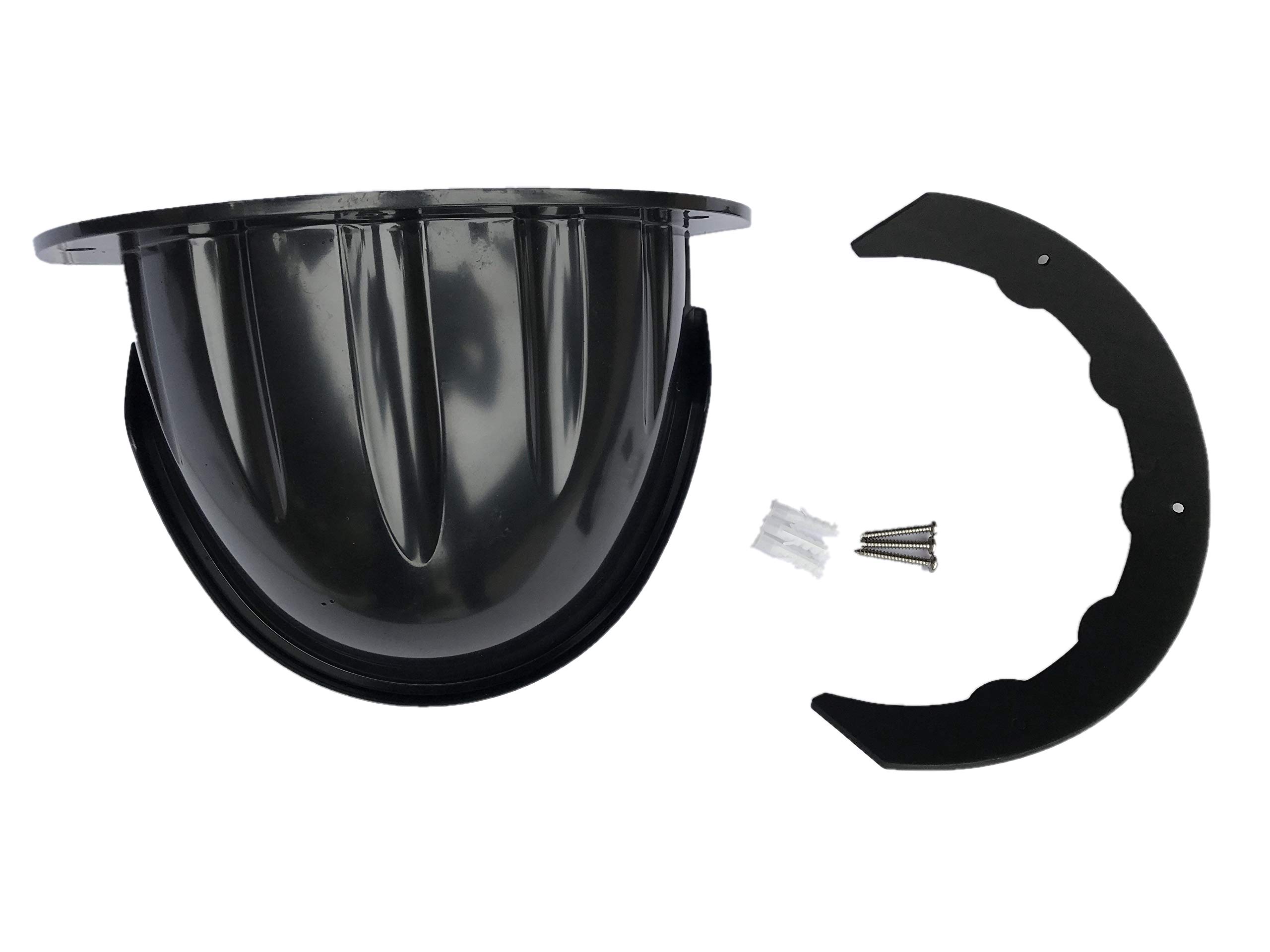Ade Advanced Optics Camera Sunshade for Nest/Ring/Arlo/Dome/Bullet Outdoor Camera - Black