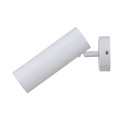 Amazon Basics Modern Wall Sconce Light - 6" x 3.3" x 8", White