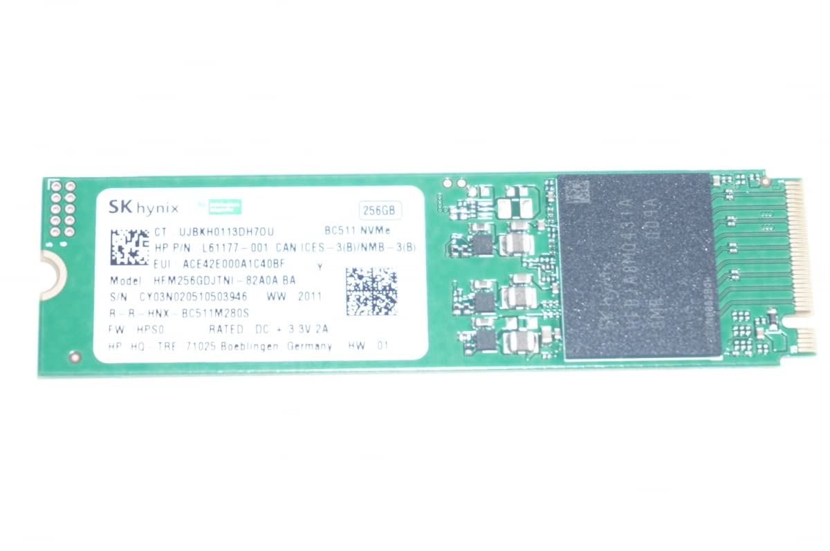 FMB-I Compatible with L36057-001 Replacement for Micron 256G PCIE M.2 SSD 24-F0034