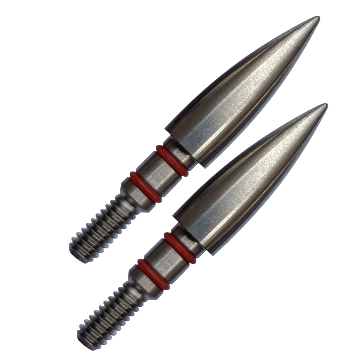 100 Grains Field Points,Stainless Steel Archery Field Points Screw in Archery Field Tips (12 Pack) (19/64″ 100 Grains)