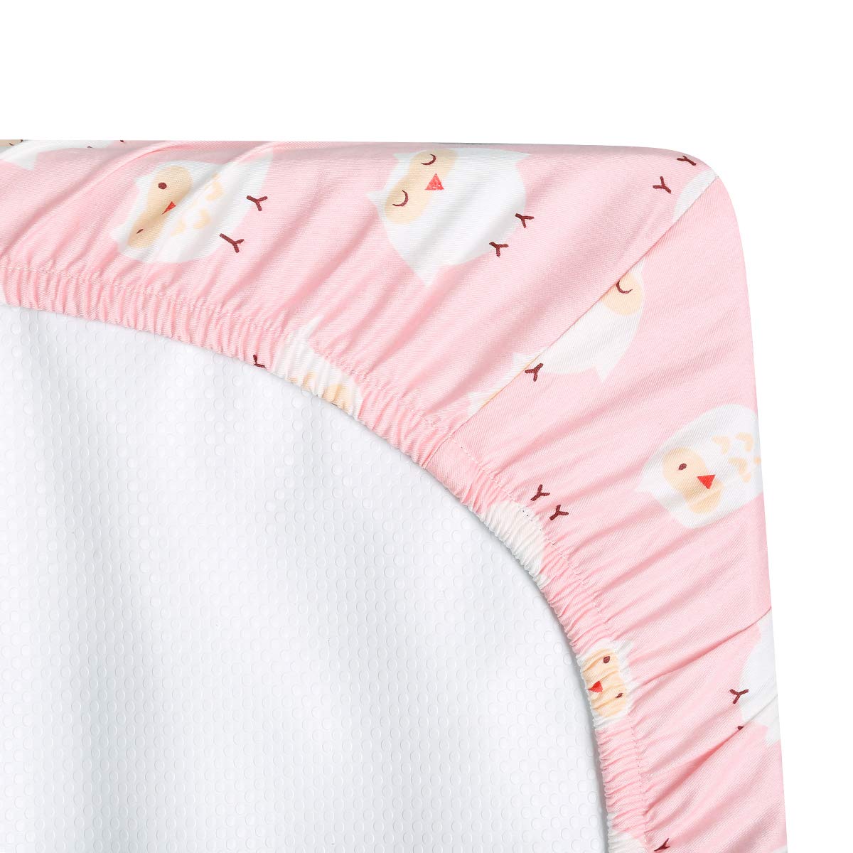 UOMNY Toddler Pillowcases 18 * 13 and Crib Sheet 52 * 28