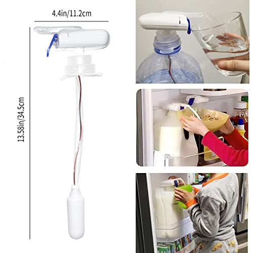 2 pack Automatic Drink Dispenser,Milk Dispenser for Fridge Gallon,Kids Automatic Drink Dispenser, One-Handed Operation,Hands-Free,Milk,Juice & More