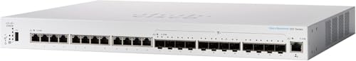 Cisco Business CBS350-24XTS Managed Switch | 12 Port 10GE | 12 Port 10G SFP+ | Limited Lifetime Hardware Warranty (CBS350-24XTS-NA)