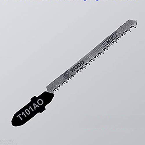 10x T101AO 3" T-shank Clean Curved Cutting Jig Saw Blades fits Bosch HCS Wood Cutting