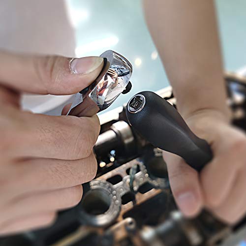 1/4" Drive Spinner Handle - 1/4" Socket Driver Handle Standard with internal 1/4" Female End Attachment Extension (150MM)