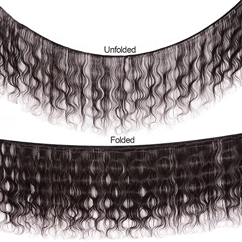 Glowig Body Wave Bundles 18 20 22 Inch 100% Unprocessed Virgin Human Hair Body Wave Bundles Body Wave 3 Bundles Human Hair Extensions for Black Women