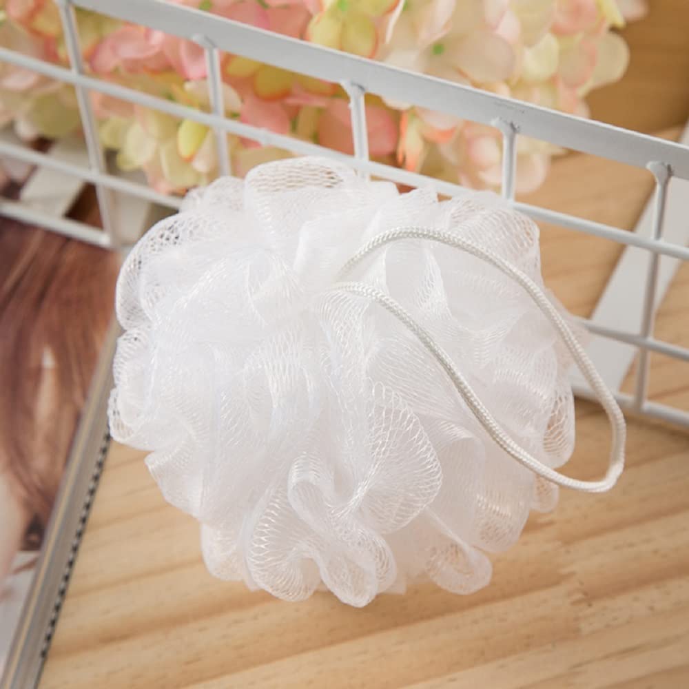 Kids Bath Sponges, Small Mesh Loofah Colorful Shower Sponges Exfoliating Travel Loofah Pack of 8
