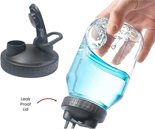 4Pack Mouth Mason Jar Pour Spout Lid, Wide Mason Jar Lids, Canning Lids with Flip Top Lid Leak-Proof Seal for Pouring, Drinking and Airtight Storage(Light Gray/Light Pink/Black/Light Blue)
