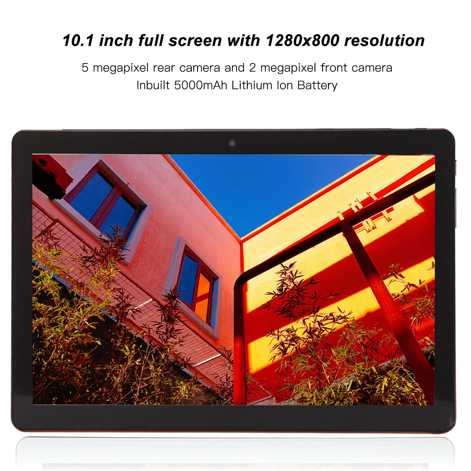 10.1 Inch 1280x800 100-240V Dual SIM Dual Standby HD Tablet for Home Use US Plug