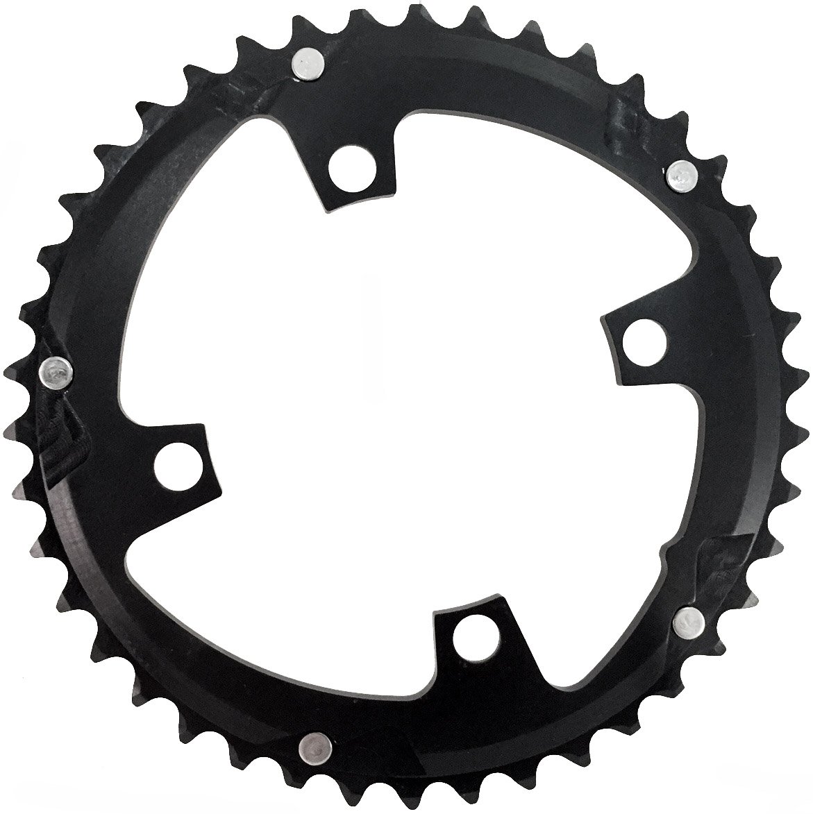104mm BCD 4-Bolt SharkTooth Pro Mountain Outer Chainring Made in USA (42 Tooth)