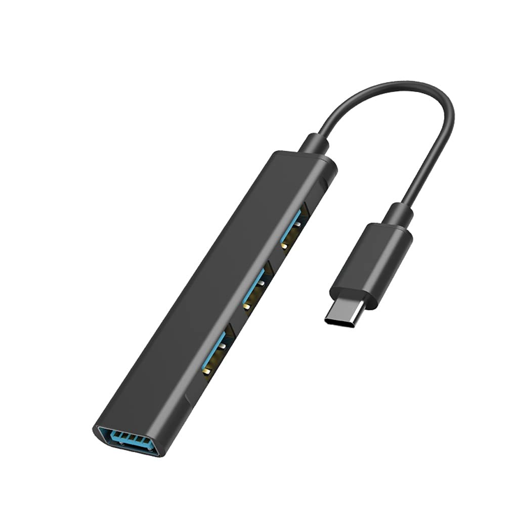 SHYPT 3.0 Multi USB Splitter Adapter 3 Port Card Reader High Speed Type C Mini USB-Hub Extension Cable