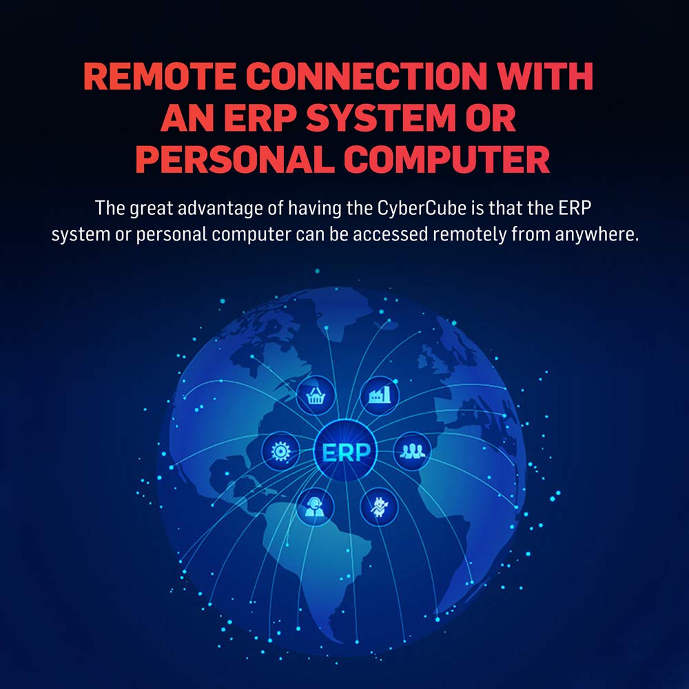 Adonit CyberCube The Best Tool for Business Travel, Easy to Carry. Protect Your firm's Confidential Information Anywhere and Connect to ERP Systems at Any Location.