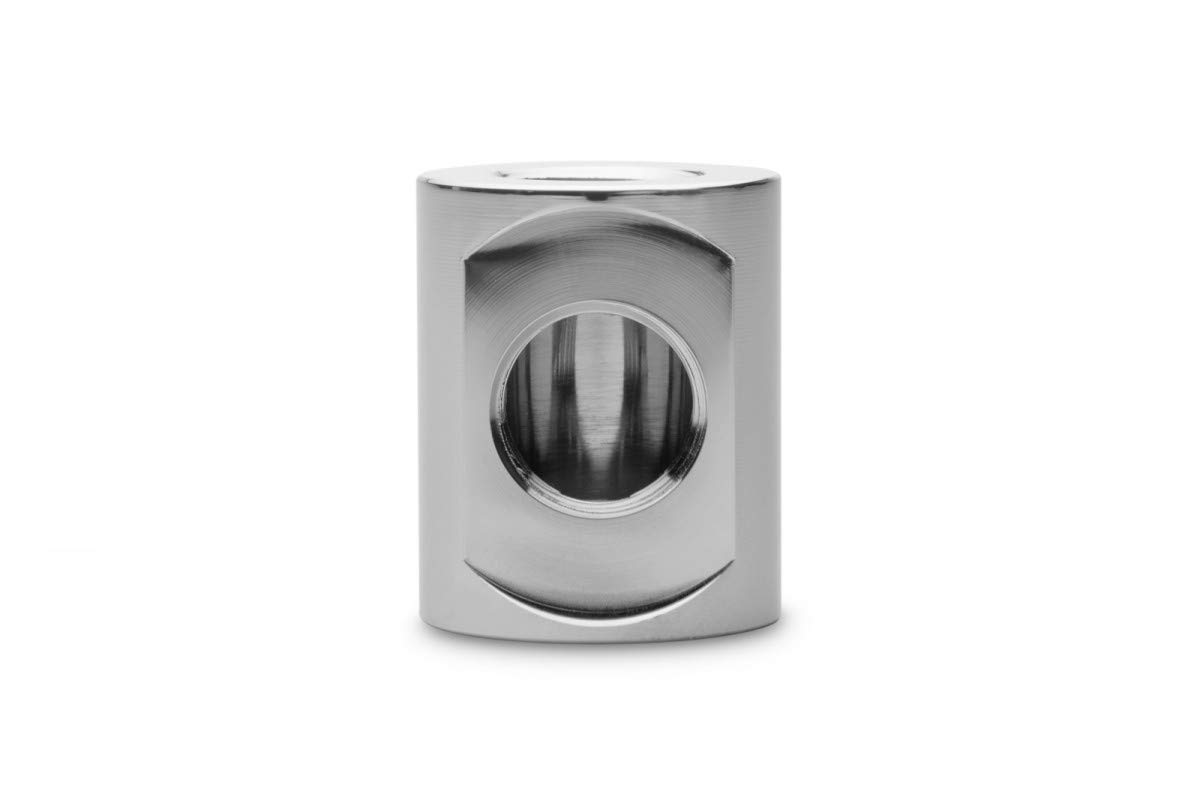 EKWB EK-Quantum Torque T-Splitter Fitting, 3X Female Ports, Nickel