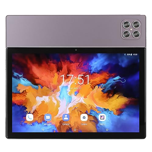 10.1 Inch Tablet, Business Tablet Front 8MP Rear 20MP 2 in 1 12GB 256GB 4G LTE 8 Core CPU with Keyboard for Travel for Android 11.0 (#3)