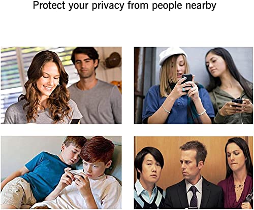 Ailun Privacy Screen Protector for iPhone 11 Pro Max/iPhone Xs Max [6.5 Inch] 2Pack Anti Spy Private Case Friendly Tempered Glass [Black]