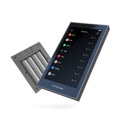 Cobo Vault Essential (Keystone Essential) - Cryptocurrency Hardware Wallet 100% air-gapped, 4-inch touch screen, Store your crypto securely. (Keystone Essential)