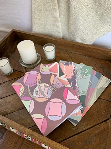 6-Pack of Mini Softcover Pocket Notebooks/Journals/Notepads/Diary, College Ruled 8x5 A5 Paper for Field Notes or Small Lined Cute Journals to Write in for Women Girls or Teens, Assorted Patterns