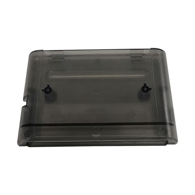 10/pcs Replacement Game Card Shell for Sega Game Cartridge Cover Plastic Case Black Through Shell