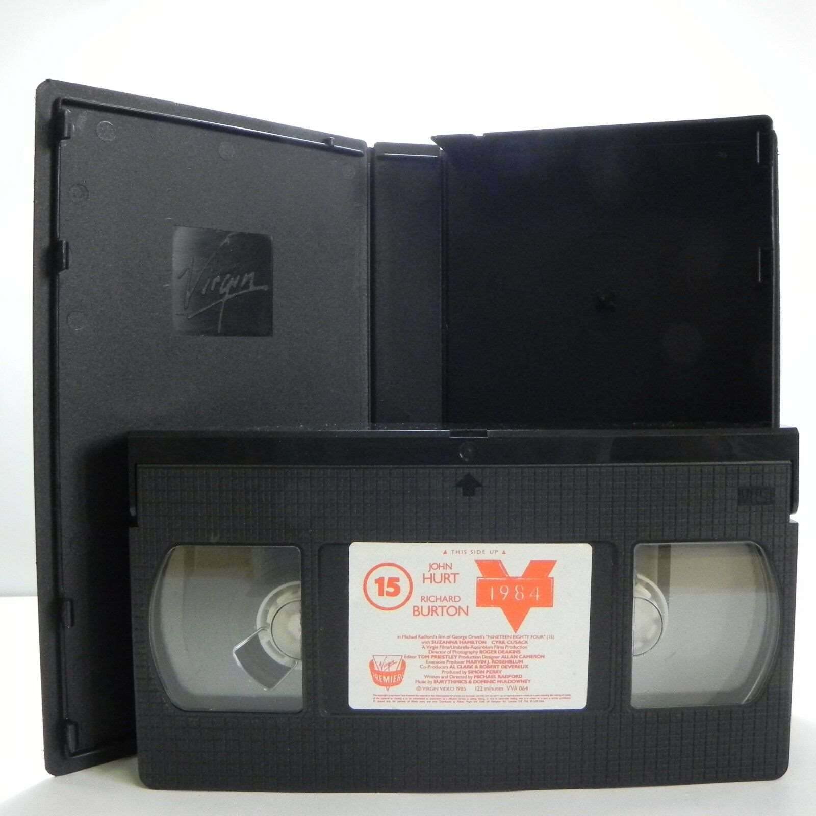 1984: By G.Orwell Classic Novel - Drama - Masterpiece - Richard Burton - Pal VHS