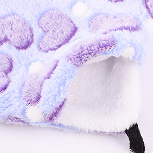 balacoo Pet Small Animal Hanging Hammock Bunk Bed for Ferret Hamster Parrot Rat Guinea Pig Mice Chinchilla Flying Squirrel Sleep Nap Sack Cage Swinging Bed Hideout