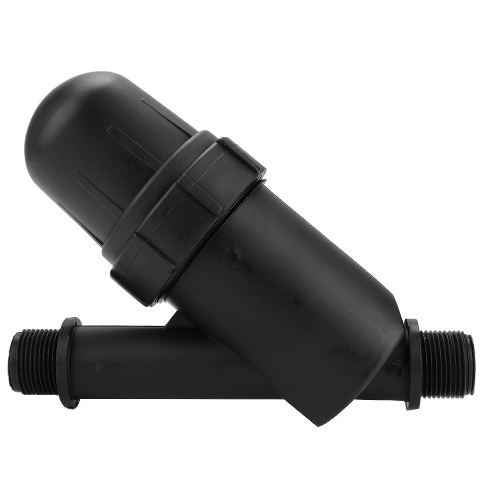 Oumefar 3/4" Large Capacity Disc Filter Stainless Steel Water Screen Filter 3/4 Inch Effective Water Filter for Drip Irrigation Water Pool Pump DN25