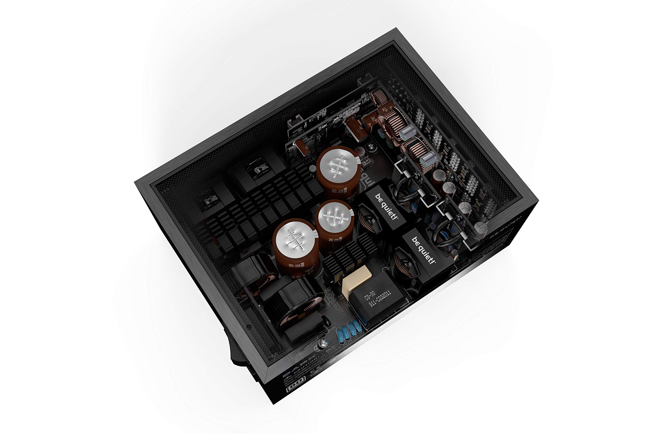 be quiet! Dark Power Pro 12 1500W Quiet Performance Power Supply | 80 Plus Titanium Efficiency | ATX | Fully Digital | Modular | Virtually Inaudible Silent Wings Fan | Black |