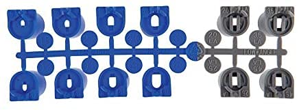 3 Pack of Hunter 782900 PGP Ultra, Blue Nozzle Rack, 782900SP Nozzle Tree for Hunter Rotors, PGP Ultra and I20 Ultra Rotor Sprinkler Heads, Hunter 782900 Nozzle Rack Set, Includes LED Keychain Light