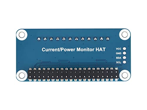 waveshare 4-ch Current/Voltage/Power Monitor HAT for Raspberry Pi with I2C/SMBus Interface