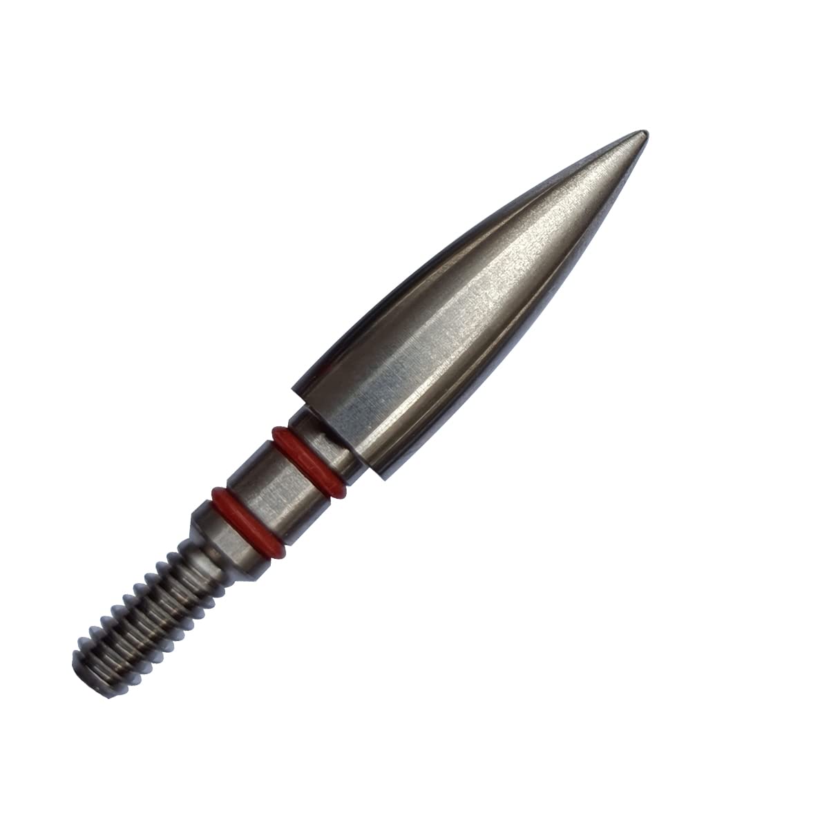 100 Grains Field Points,Stainless Steel Archery Field Points Screw in Archery Field Tips (12 Pack) (19/64″ 100 Grains)