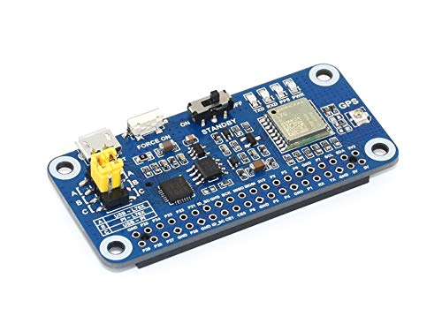 Waveshare L76X Multi-GNSS HAT for Raspberry Pi Jetson Nano Supports Multi-GNSS Systems GPS BDS and QZSS Fast Positioning High Accuracy Low Power Consumption.