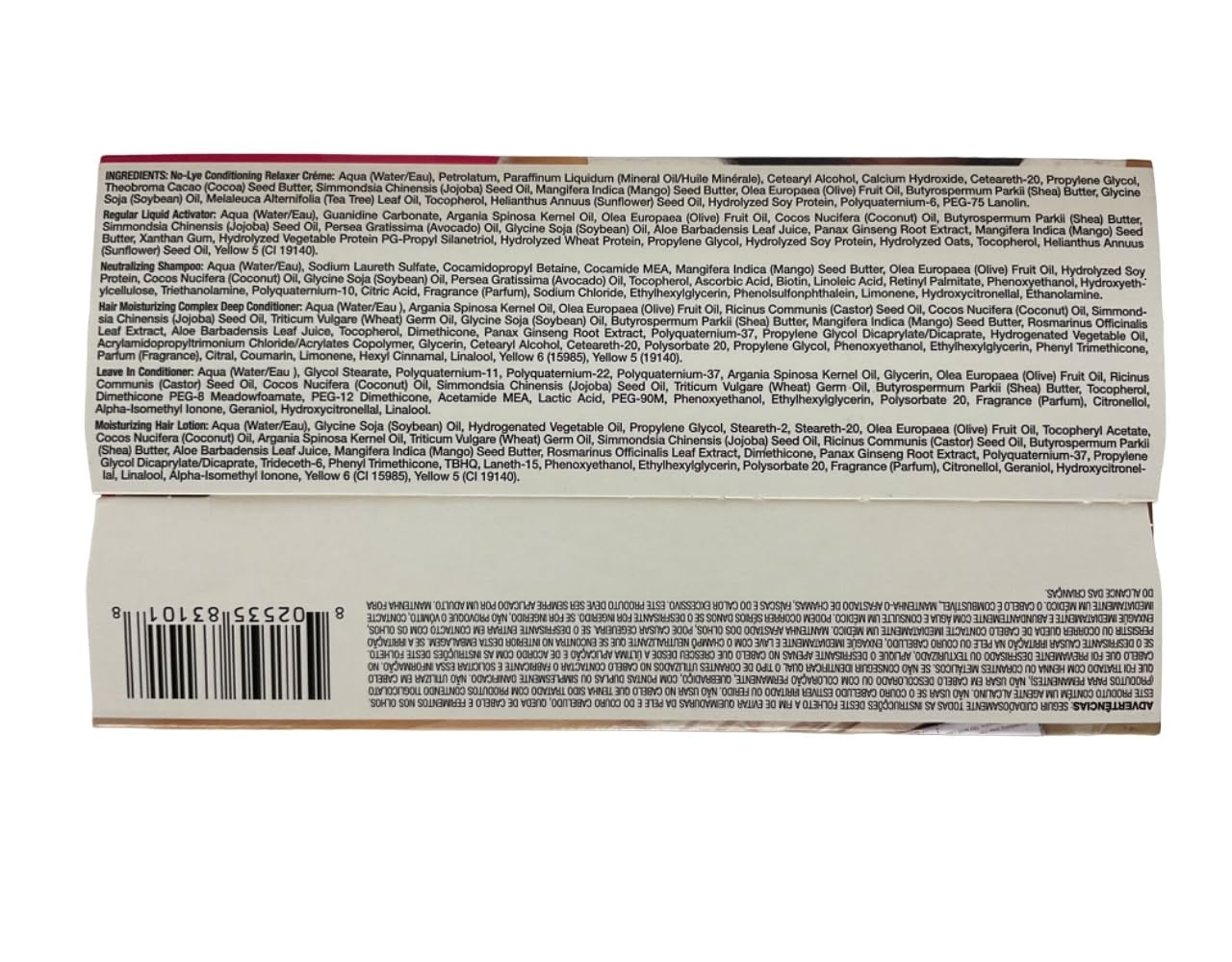 Soft & Beautiful No-Lye Kit [Regular] (Pack of 4)