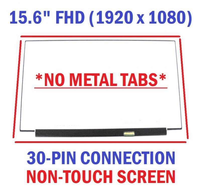15.6" Screen Replacement for Lenovo Yoga 710-15IKB 60Hz LCD Display Panel 30Pins FHD 1920(RGB)*1080 Non-Touch